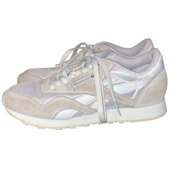Reebok | Shoes | Reebok Tan Suede And White Classic Vintage Style ...
